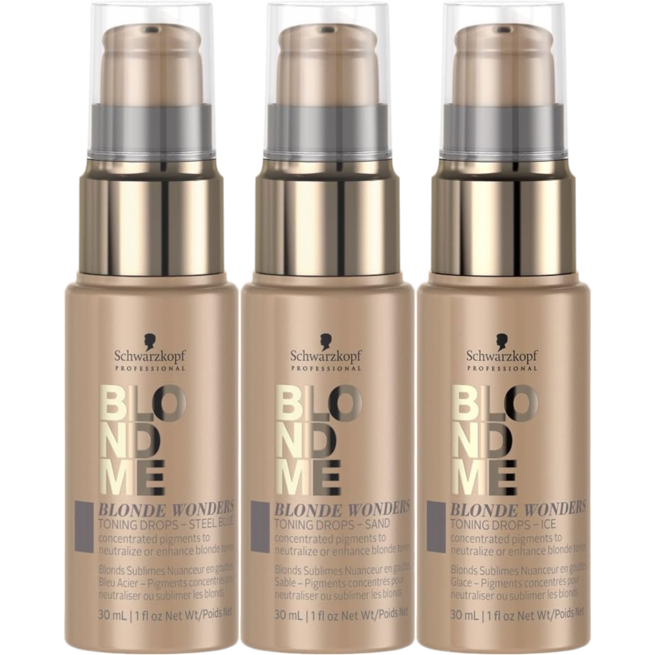 Blonde toning schwarzkopf store